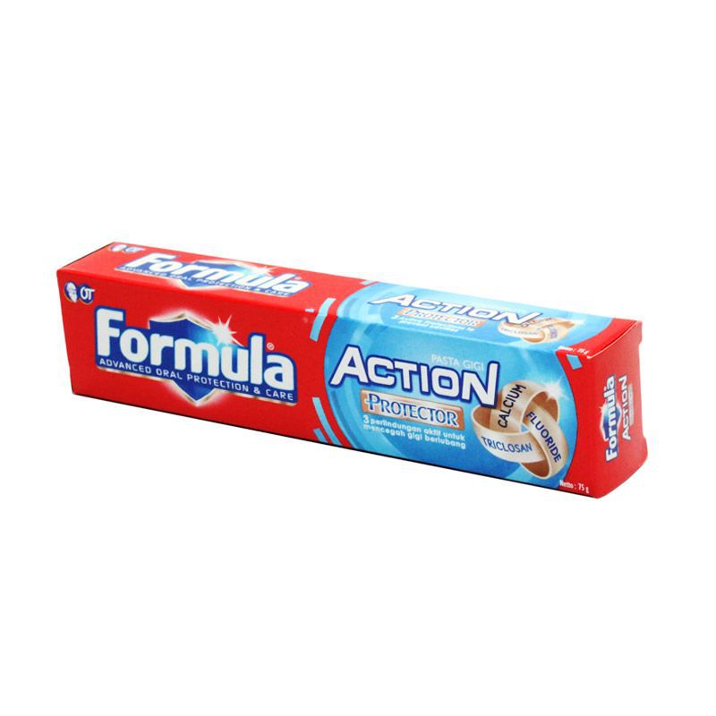 Formula Pasta Gigi - Action Protector - 1 Box Isi 48 Pcs @ 75 gram