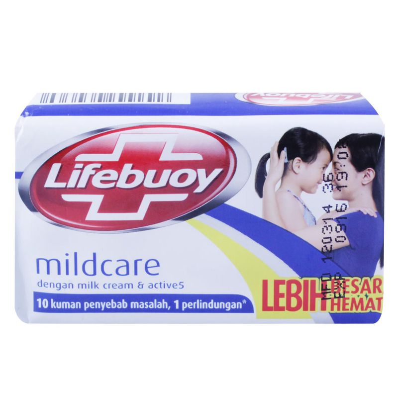 Lifebuoy Bar Soap Mild Care - 1 Karton Isi 24 Pcs @ 110 gram
