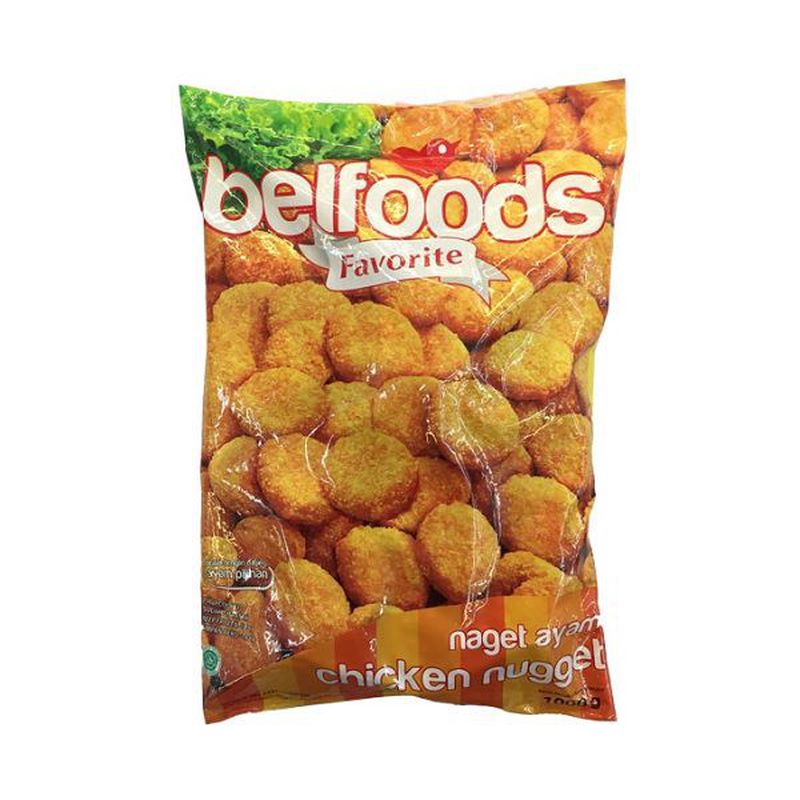 Belfoods Favorite Chicken Nuggets - 1 Karton Isi 7 Pak @ 1 kg