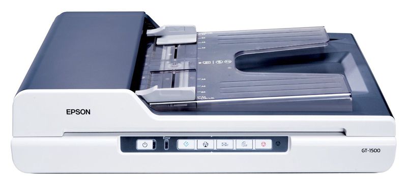 Epson Flatbed Document Scanner WorkForce GT-1500 - Putih