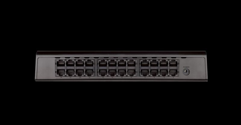 D-Link 24-Port Unmanaged Gigabit Ethernet Switch DGS-1024A - Casing ...