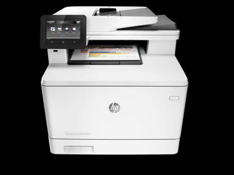HP Multi-Function Printer LaserJet Pro 400 M477fnw - CF377A - Putih - Putih