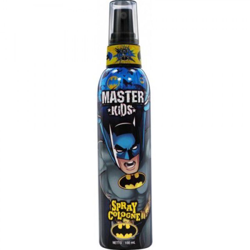 Master Kids Spray Cologne - Batman - 1 Box Isi 36 Kaleng @ 100 ml ...