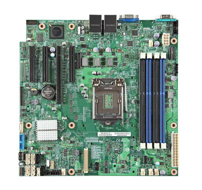 Intel Single-Socket Server Board S1200V3RPS LGA 1150 - Putih