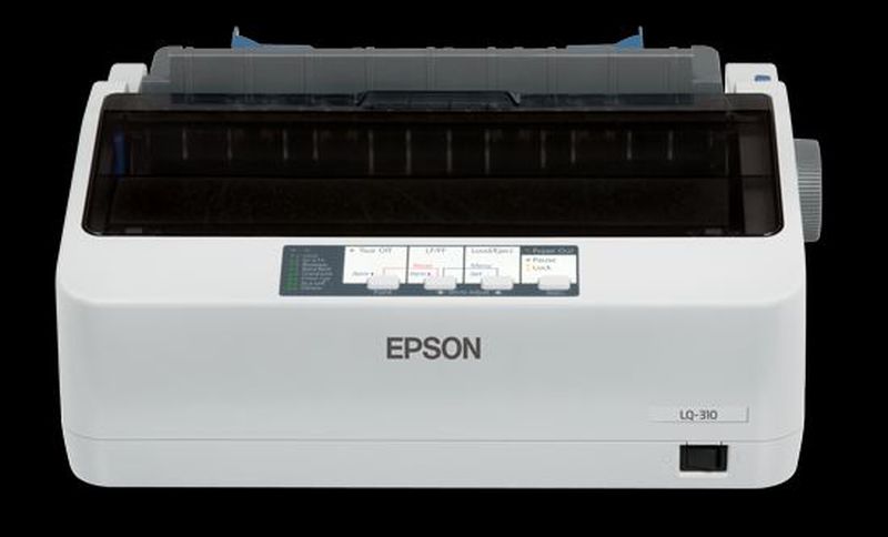 Epson 24-Pin Narrow Carriage Impact Dot Matrix Printer LQ-310 ...