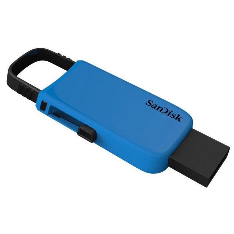 SanDisk USB Cruzer U - 16GB - Biru - Biru