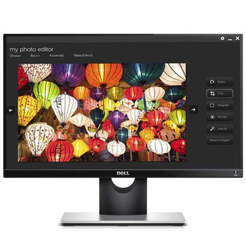 DELL LED Monitor Widescreen S2216H - 21.5 Inci - Hitam - Hitam