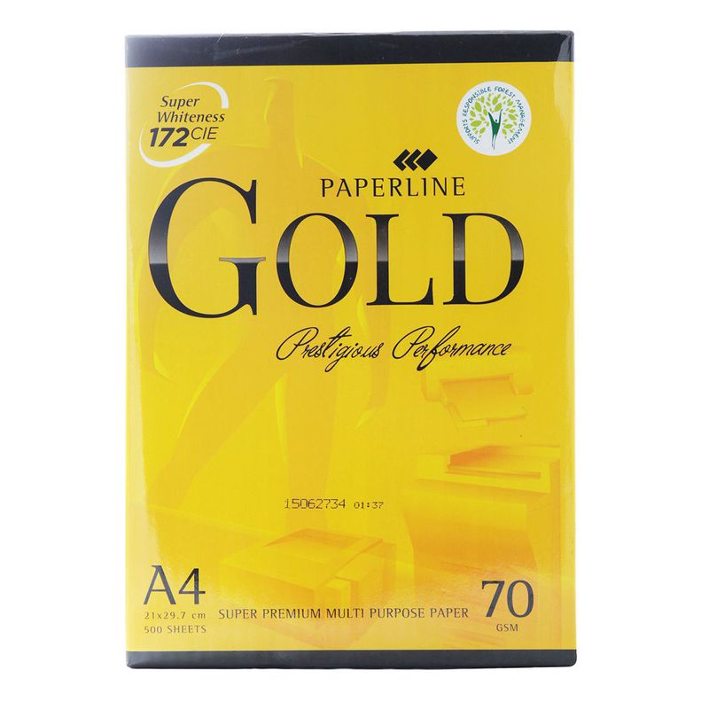 Paperline Kertas Fotokopi - A4 - 70 gsm - 1 Box Isi 60 Rim