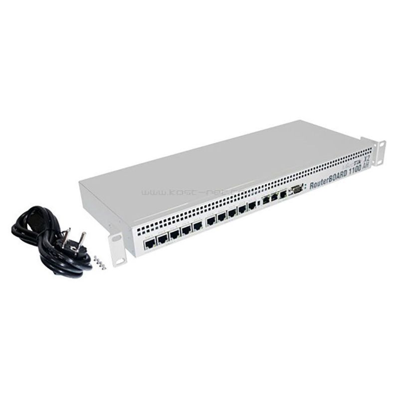 Mikrotik Routerboard RB1100AH X2 1U - Silver - Silver