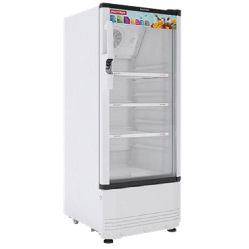 Polytron Showcase SCN-141 - 165 Liter - Putih - Putih