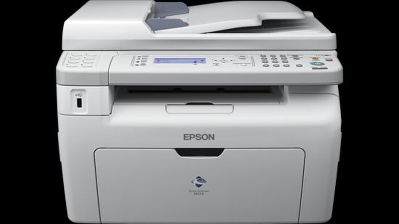 Epson Multi-Function Mono LED Printer AcuLaser MX14NF - A4 - Putih