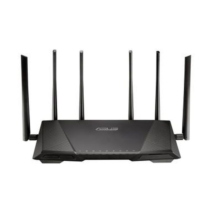 Asus Wi-fi Router RT-AC3200 - Hitam - Hitam