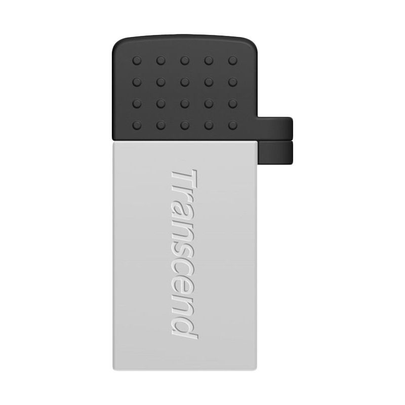 Transcend OTG JetFlash 380 - 32 GB - Silver - Silver