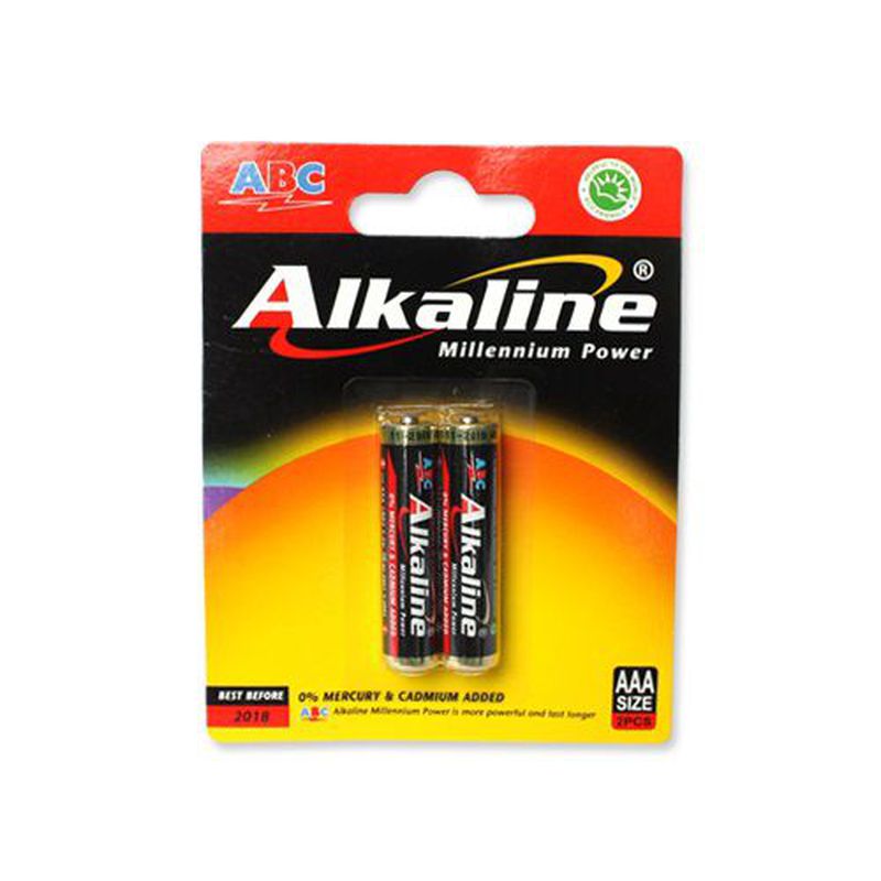 ABC Baterai Alkaline Millennium Power - AAA -1 Karton Isi 10 Set @ 2 ...