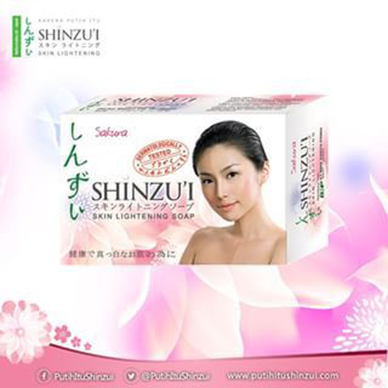 Shinzui Light Soap Sakura - Aroma Sakura - 1 Karton Isi 144 Pcs @ 90 gram