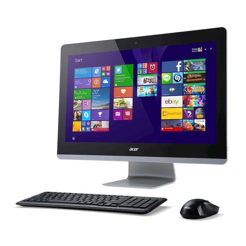 Acer PC All In One Touchscreen AZ3-710 - 23.8 Inci - Intel Core i5 ...