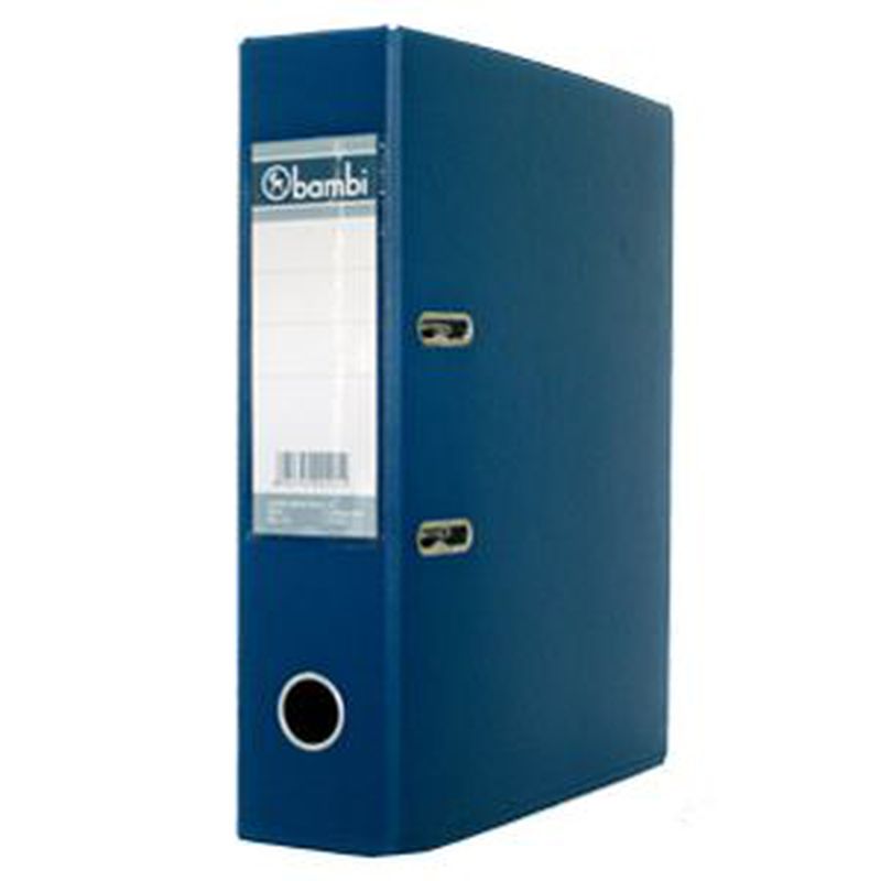 BAMBI Lever Arch Files Plastic Size F4 Width 75mm 1010 isi 12 - Multi Color