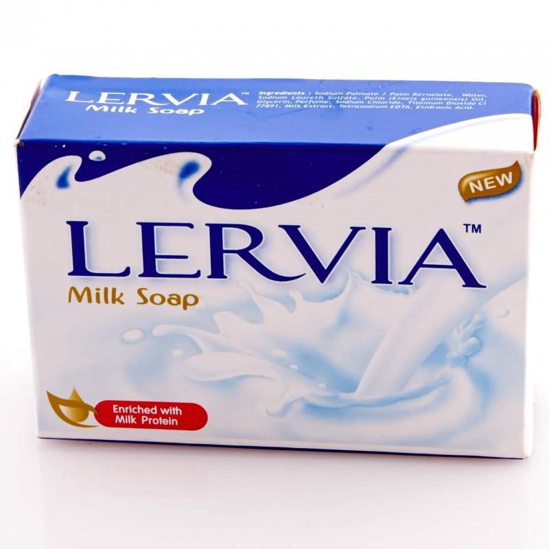 Lervia Milk Soap - 1 Karton Isi 72 Pcs @ 90 gram