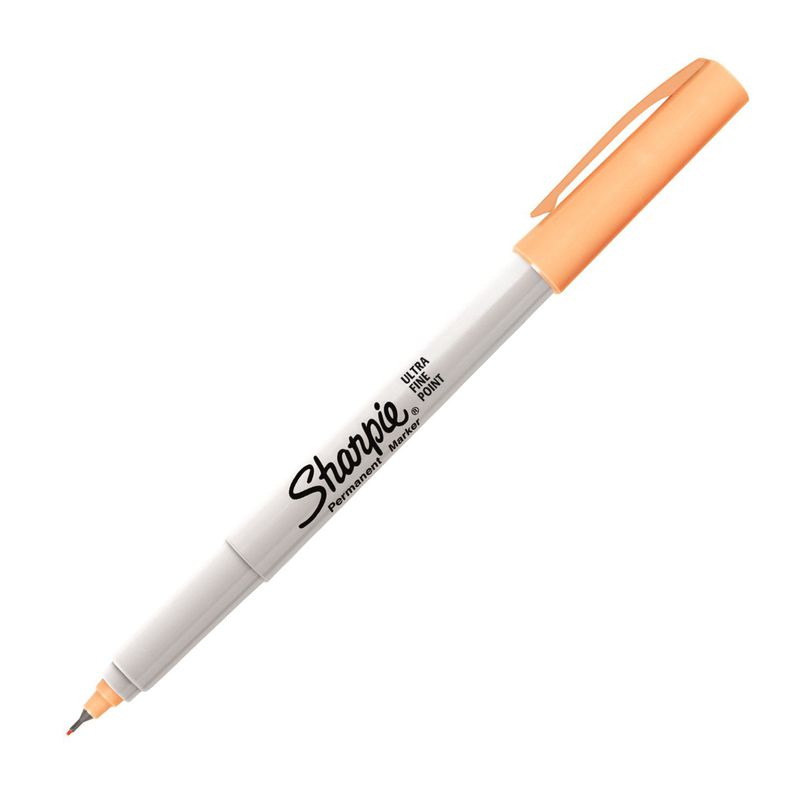 Sharpie UPC Ultra Fine 32986 - Peach - Putih & Hitam