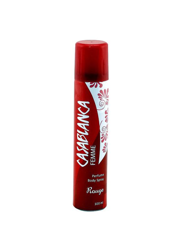 Casablanca Deodorant Spray - Merah - 1 Karton Isi 24 Pcs @ 100 ml