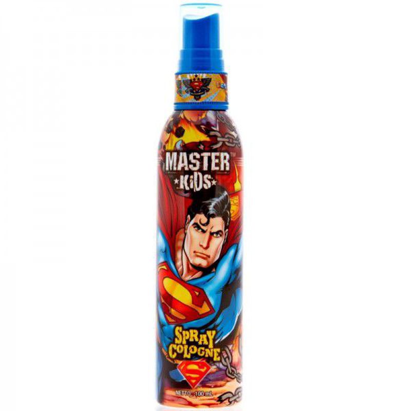 Master Kids Spray Cologne - Superman - 1 Box Isi 36 Kaleng @ 100 ml ...