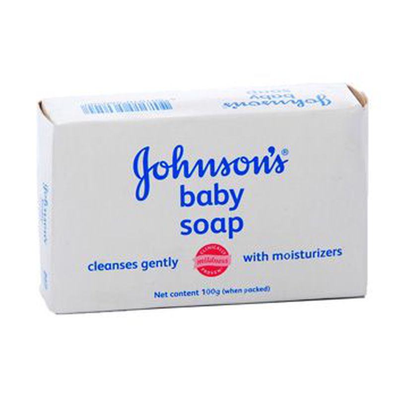 Johnson's Soap - Regular - 1 Box Isi 96 Pcs @ 100 gram - Putih