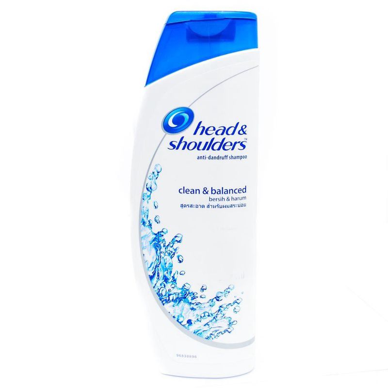 Head & Shoulders Shampoo Clean & Balanced - 1 Karton Isi 24 Botol @ 170 ml