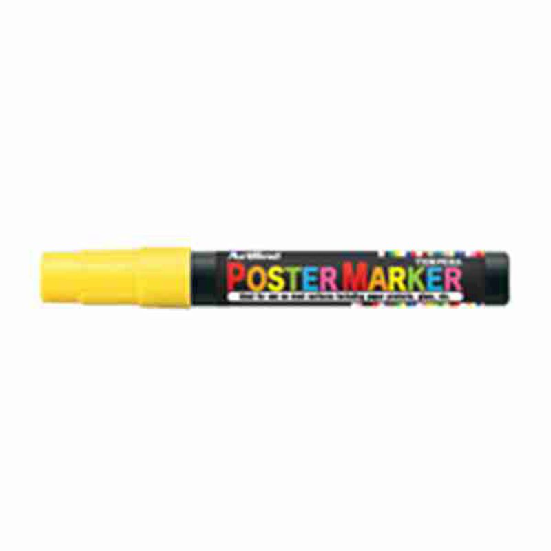 Artline Spidol Poster Marker EPP-4 - 2.0 mm - Tinta Kuning Fluoro - 1 ...
