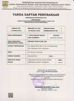 Aulia Milano Snack Katering Solo - Kota Surakarta | Mbizmarket.co.id