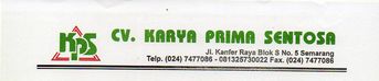 Katalog Produk CV. KARYA PRIMA SENTOSA - Kota Semarang | Mbizmarket.co.id