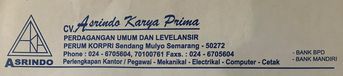Katalog Produk CV ASRINDO KARYA PRIMA - Kota Semarang | Mbizmarket.co.id