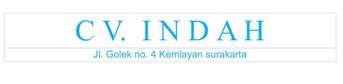 CV.INDAH - Kota Surakarta | Mbizmarket.co.id