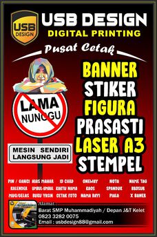 Katalog Produk USB Design Digital Printing - Kab. Jepara | Mbizmarket.co.id
