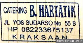 Katalog Produk CATERING B. HARTATIK - Kab. Probolinggo | Mbizmarket.co.id