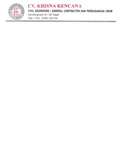 CV. Krisna Kencana - Kab. Tuban | Mbizmarket.co.id