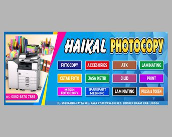 Katalog Produk HAIKAL FHOTOCOPY - Kab. Lingga | Mbizmarket.co.id