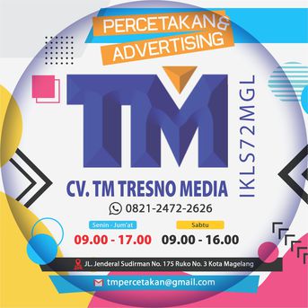 CV TM TRESNO MEDIA - Kota Magelang | Mbizmarket.co.id