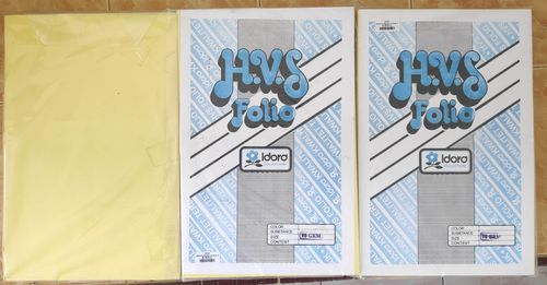 Kertas Hvs F4 Warna Kuning