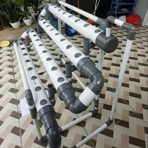 kit paket hidroponik paralon pipa NFT DFT power 3 inch tiang pompa ...