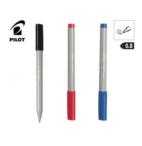 Ballpoint BL - 5M 0,8mm Balliner Hitam/Biru Pilot