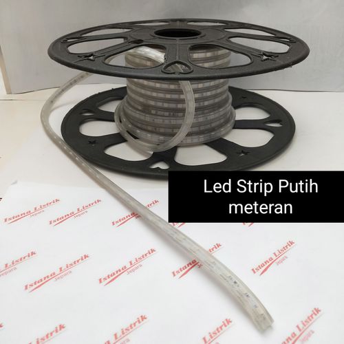 Lampu Led Strip Putih , meteran