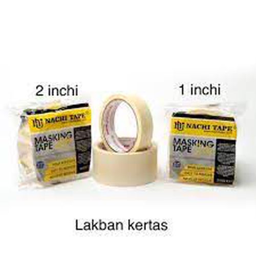 Lakban Kertas (Masking Tape) Besar 5cm - Nachi
