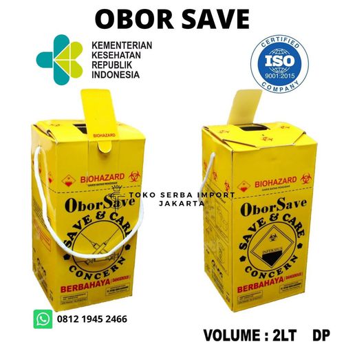 Safety Box BIOHAZARD - 2 Liter