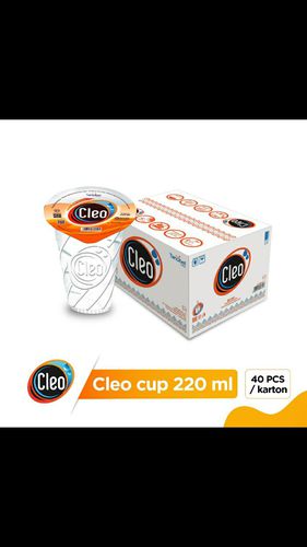 Cleo Air Mineral Gelas 220ml 1 dus isi 40 cup