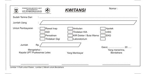 Kwitansi Rawat Inap