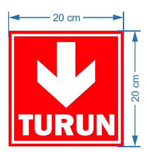 Rambu - Rambu Jalur - Petunjuk arah ukuran kecil bahan aluminium ...