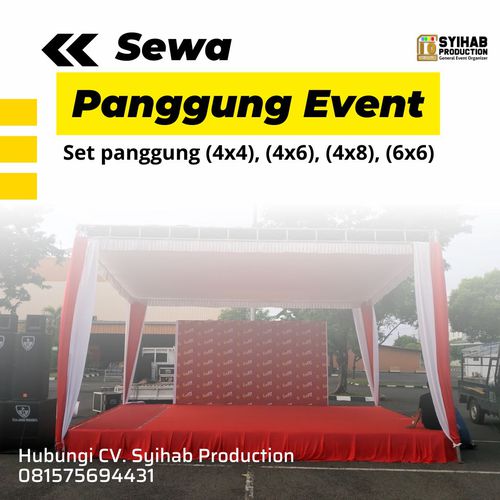 SEWA PANGGUNG MINIMALIS OUTDOOR