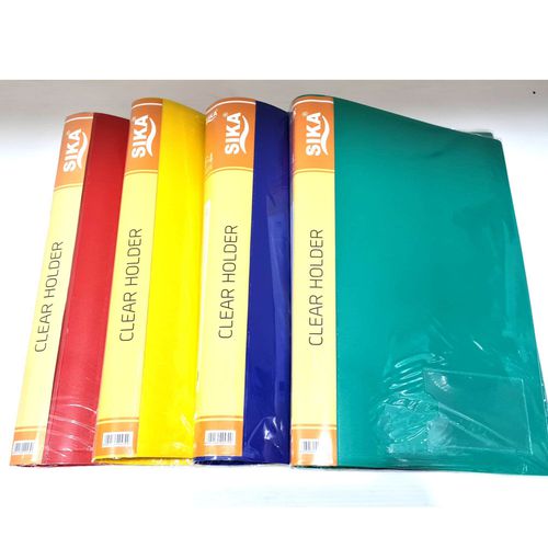 CLEAR HOLDER SIKA-MAP DOKUMEN KEEPER F4 ISI 20SHET