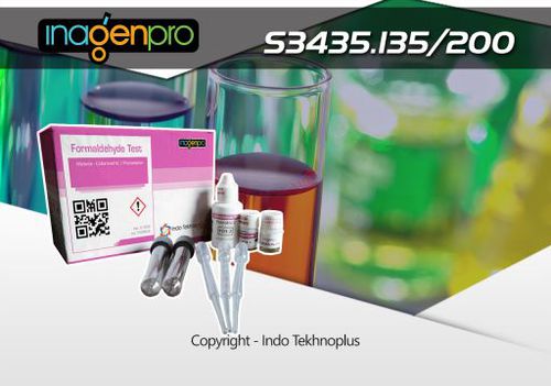 Test kit Formalin | Formaldehyde Test Kit (0-2 mg/l) 200 test | Inagenpro
