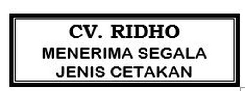Cetak Map Berlogo